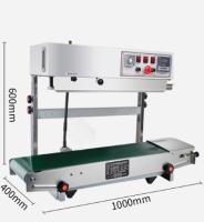 China Solid Ink Vertical Sealing Machine With 12mm Sealing Width Adjustable for sale