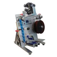 China Semi Automatic Vertical Round Bottle Labeler With Date Coding Function for sale