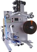 China Semi Automatic Vertical Round Bottle Labeler With Date Coding Function for sale