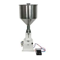 China Manual Paste Dosing Filling Machine for Cream/ Sauce A02 for sale