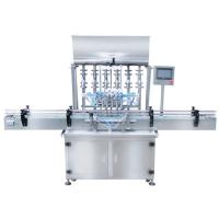 China Automatic Cream Paste Liquid Filling Production Line With Capping Machine Labeling Machine for sale
