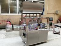 China Automatic Cream Paste Liquid Filling Production Line With Capping Machine Labeling Machine for sale