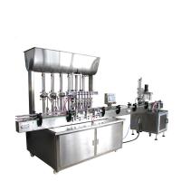 China 6 Head Automatic Filling And Capping Machine Cosmetic Cream Body Lotion Paste Filling Capping And Labeling Machine for sale