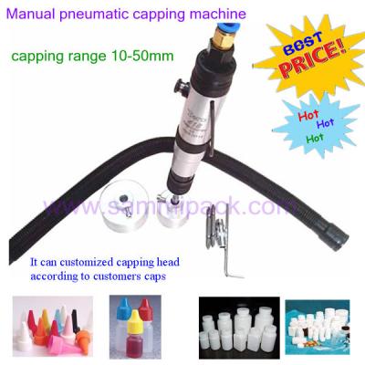 China Handheld Pneumatic Capping Machine for Screw Caps for sale