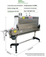 China Electric Driven Steam Tunnel Heat Sleeve Shrink Labelling Packaging Machine for Packaging for sale