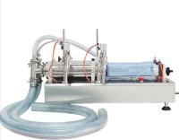 China Full Pneumatic Double Head Table Top Liquid Filling Machine with 1% Filling Accuracy for sale