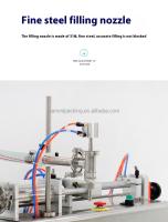 China Wood Packaging Semi Automatic Liquid Dosing Filling Machine With User Friendly Design for sale