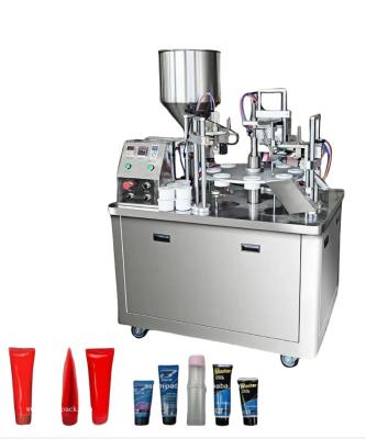 China 50-250ml Ultrasonic Semi Automatic Tube Filling And Sealing Machine for sale