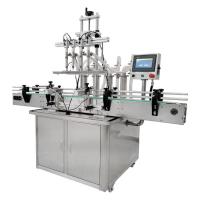 China Capping Labeling Automatic Liquid Filling Machine Whole Production Line for sale