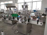 China Automatic Bottle Filling Capping And Labeling Machine for sale