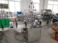 China Liquid Bottle Filling Capping and Automatic Labeling Machine for sale