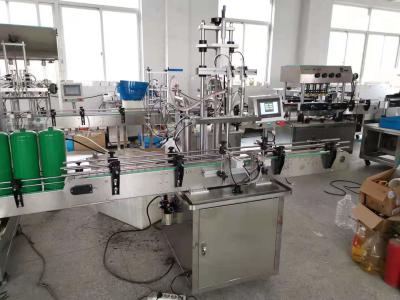 China Liquid Bottle Filling Capping and Automatic Labeling Machine for sale