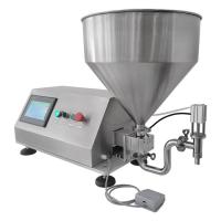 China Semi Automatic Rotary Servo Lobe Rotor Gear Pump Piston Thick Oil Cream Paste Filling Machine Dispenser For Thick Liquids for sale