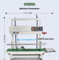 China Plastic Bags Sealing Machines Heavy Duty Vertical Band Sealer FRD-1200V for sale
