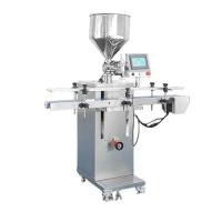China Automatic Cosmetic Cream Servo Motor BB Cream Cushion Compact Makeup Cosmetic Cream Filling Dosing Machine for sale