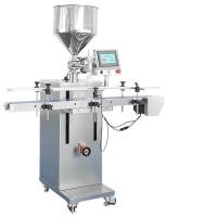 China Automatic Cosmetic Cream Servo Motor BB Cream Cushion Compact Makeup Cosmetic Cream Filling Dosing Machine for sale