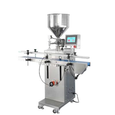 China Automatic Cosmetic Cream Servo Motor BB Cream Cushion Compact Makeup Cosmetic Cream Filling Dosing Machine for sale