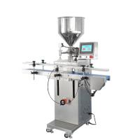 China 220V Custom Automatic Servo Cream Shampoo Lotion Peanut Butter Filling Machine For All Liquid Products for sale