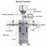 China 220V Custom Automatic Servo Cream Shampoo Lotion Peanut Butter Filling Machine For All Liquid Products for sale