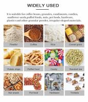 China Multifunctional Doublehead Sugar Filling Coffee Beans Weighing Packing Machine 500g 1000g 450*470*1750MM Commodity for sale
