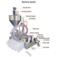 China Industrial Semi Automatic Honey Beverage Bag Spout Pouch Juice Filling Machine For Liquid Food for sale