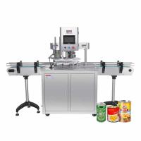 China Full Automatic Pneumatic Can Sealer For Food And Chemical Applications Sealing Height Customizable for sale