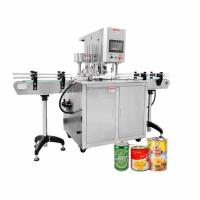 China Automatic Table Top Capping Sealing Machine For Milk Powder Paint Drink Food Sardine Tuna Tin Cans for sale
