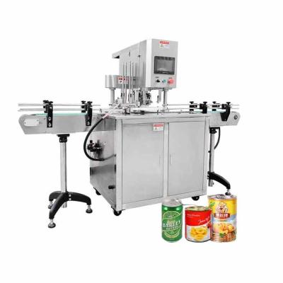 China Automatic Table Top Capping Sealing Machine For Milk Powder Paint Drink Food Sardine Tuna Tin Cans for sale