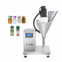 China Easy Operate Semi-automatic Single Head Power Filler Small Volume Fine Powder Auger Filling Machine High Safety Level Weight KG 66 for sale