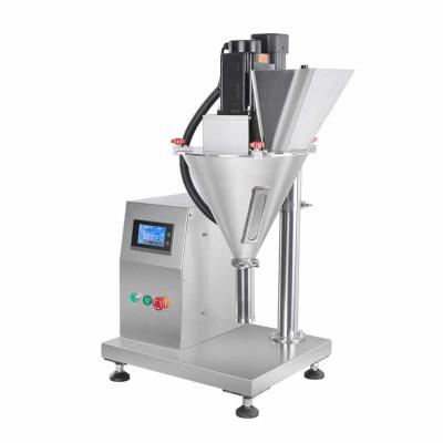 China Easy Operate Semi-automatic Single Head Power Filler Small Volume Fine Powder Auger Filling Machine High Safety Level Weight KG 66 for sale