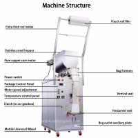 China 4 Side Seal Sachet Food Application Pouch Packaging Small Bag Liquid Sauce Ketchup Packing Machine 220V/50HZ for sale