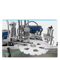 China High Speed Automatic Production Line for Perfume Nozzle Tying and Plastic Bottle Cap Pressing Capping Machine for sale