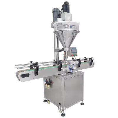 China Custom Weigher Filling Packing Machine For Coffee Chili Small Protein Dry Milk Spice Milk Powder Washing Powder for sale