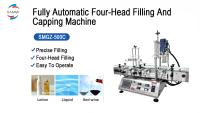 China Automatic Tabletop Magnetic Pump Small Liquid Filling Capping Machine for Volume Bottle Skin Toner Massage Oil for sale