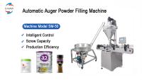 China Highly Accurate Semi-Automatic Powder Filling Machine for Powder, Flour, Spices,Sugar,Granules for Pouch Bottle for sale