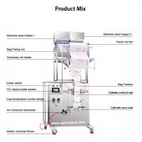 China Industrial Automatic Packaging Machine for Granules Powders Tea Food in Bags Double Weighing PLC System Fast Packager for sale