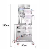China Industrial Automatic Packaging Machine for Granules Powders Tea Food in Bags Double Weighing PLC System Fast Packager for sale