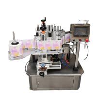China Automatic Double-Sided Laundry Detergent Labeling Machine Semi-Automatic Square Bottle Labeling Machinery for sale