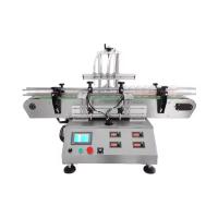 China Liquid Filling Machine Desktop Automatic Small Essential Oil Perfume Liquid Bottle Filling Capping and Labeling Machine 4 Heads for sale