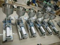 China Factory Direct Low-cost Custom High Quality Pneumatic Cream Puff Filling Machine Single Head Paste Filler G1WG-300 for sale