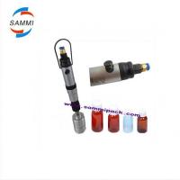 China Small Factory Semi-Automatic Manual Capping Machine Pneumatic Handheld Beverage Chemical Commodity Medical Engine Carton for sale
