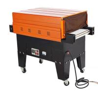 China BS-4525 Small Jet Heat Shrink Tunnel Packaging Pet Bottle Wrapping Packaging Machines/Automatic Shrink Film Packing Machine for sale