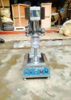 China Semi-Automatic Metal Tin Can Lid Plastic Can Sealing Sealer Machine for sale