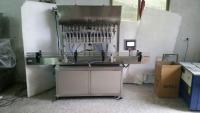 China Hot Sale Automatic Piston Lube Oil Filler Bottle Liquid Filling Capping and Labeling Machine for sale