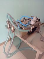China Double Nozzles Pneumatic Liquid Filler Filling Machine for Filling Shampoo, Oil, Chemical G1WY-2Y-500 for sale