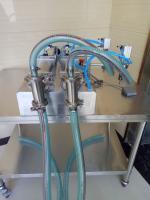 China Double Nozzles Pneumatic Liquid Filler Filling Machine for Filling Shampoo, Oil, Chemical G1WY-2Y-500 for sale