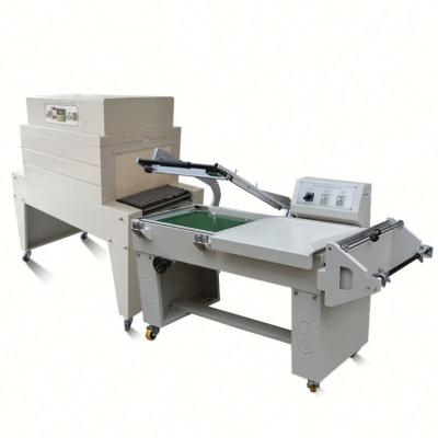 China FQL-450 Tableware POF Two in One Sealing and Cutting Packaging Machine Automatic Heat Shrink Packaging Machine for sale