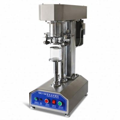 China Stainless Steel Tin Can Sealing Machine PET Plastic Can Paper Can Seamer for sale