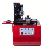 China Semi-automatic Desktop Printer Pad Date Printing Machines Paper Printer Single Color Automatic LOGO Printer for sale