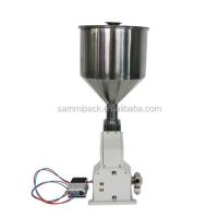 China Cheap Price Big Volume Pneumatic Manual Cream Honey Liquid Filling Machine for sale